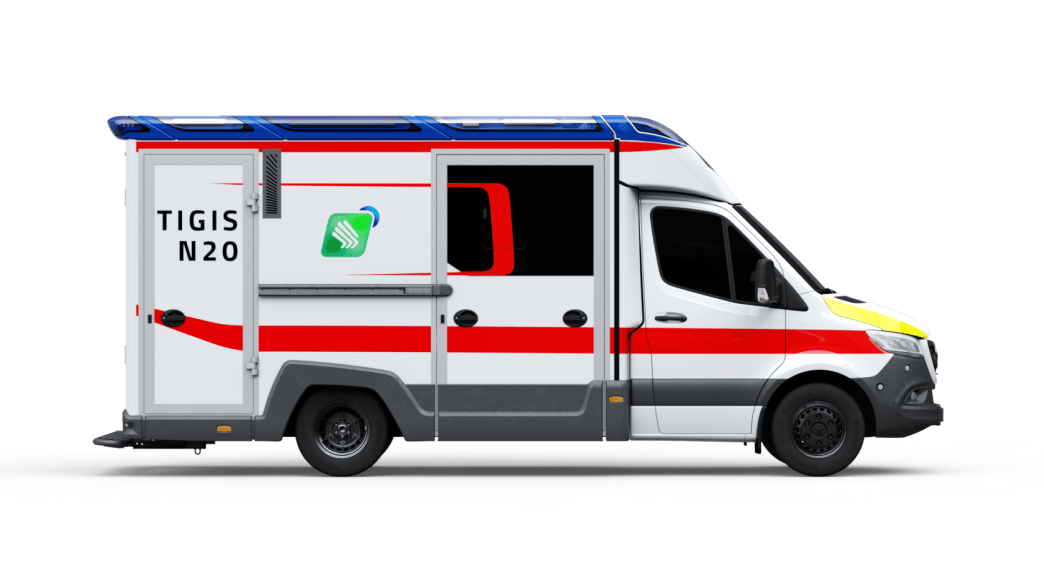 Trennwandlift von Ambulanz Mobile